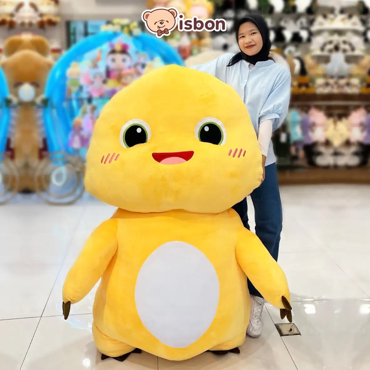 ISTANA BONEKA Giant Yellow Dino 1,5 meter Super Besar Premium Hadiah ...