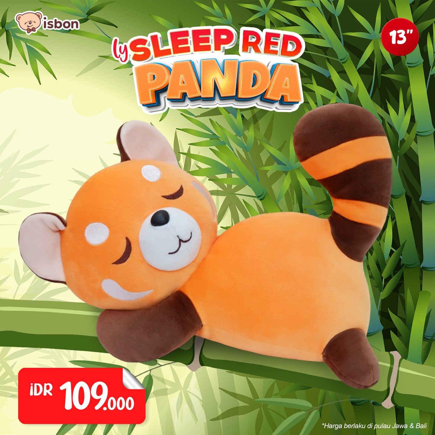 ISTANA BONEKA Red Panda karakter